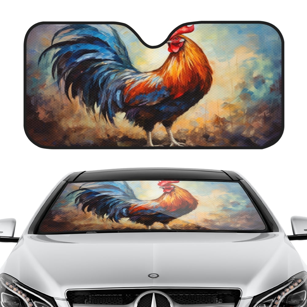 Front Windshield Sun Shade for Car & SUV, 51x28 Inch, UV Blocker ...