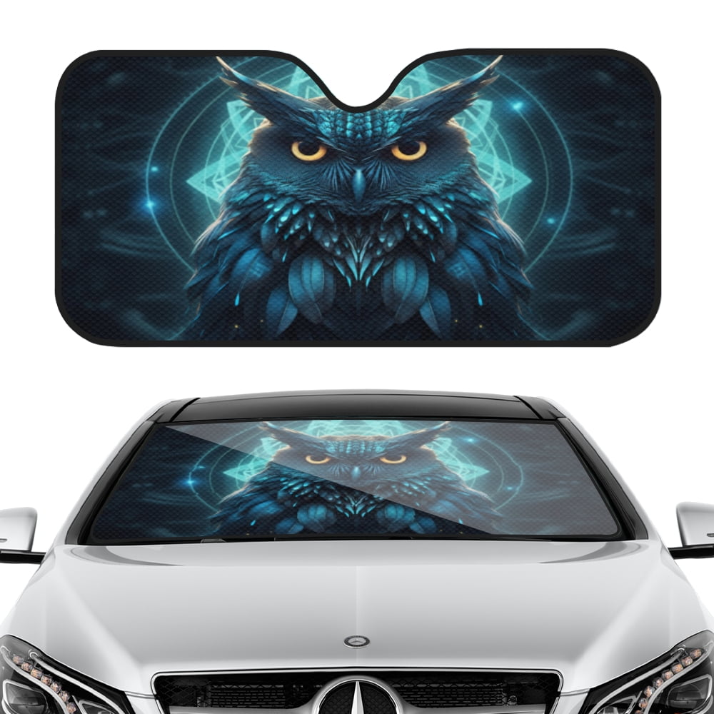 Front Windshield Sun Shade for Car & SUV, 51x28 Inch, UV Blocker ...