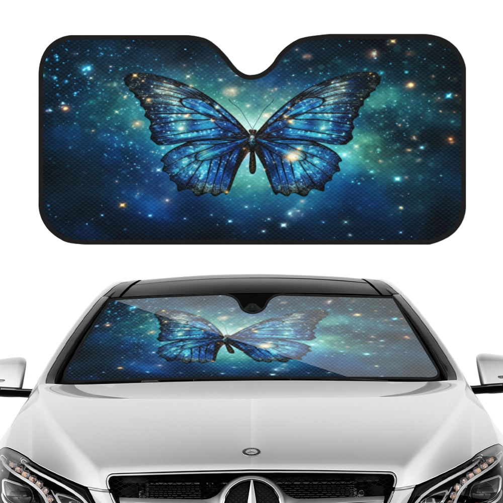 Front Windshield Sun Shade for Car & SUV, 51x28in UV Blocker, Foldable ...