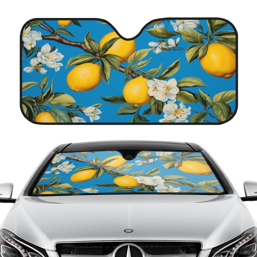Front Windshield Sun Shade for Car & SUV, 51x28in UV Blocker, Foldable ...