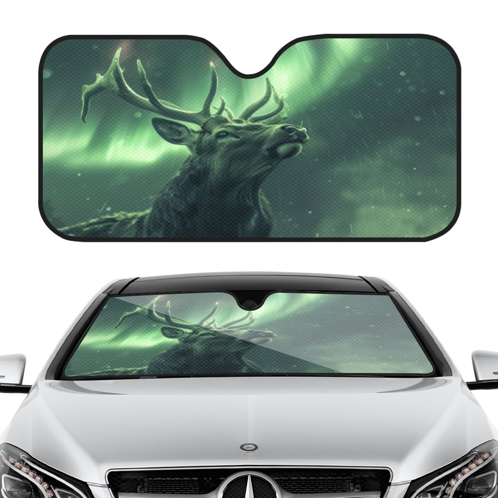 Front Windshield Sun Shade for Car & SUV, 51x28in UV Blocker, Foldable ...