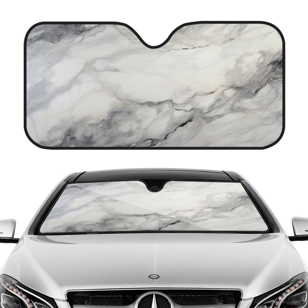 Front Windshield Sun Shade for Car & SUV, 51x28in UV Blocker, Foldable ...