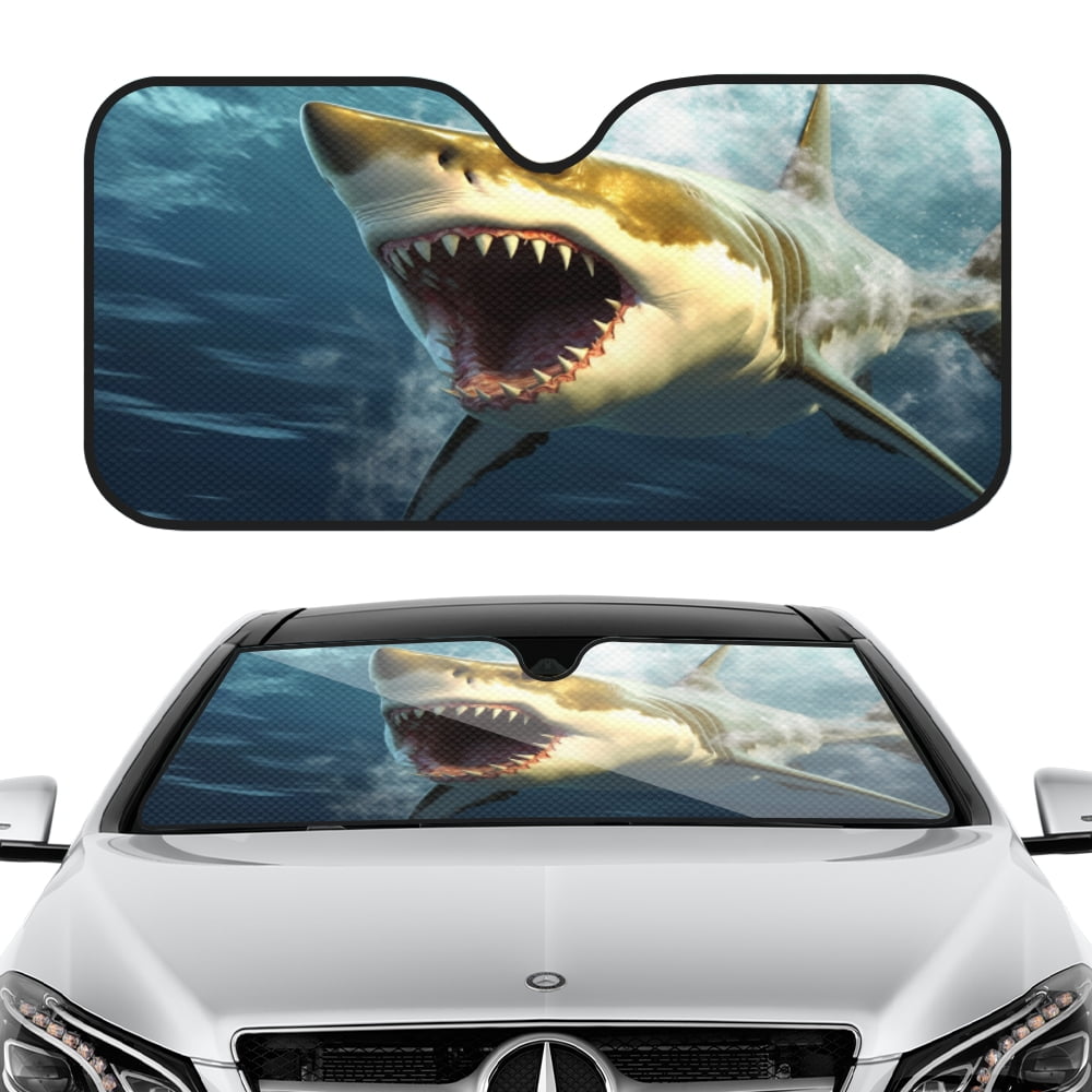 Front Windshield Sun Shade for Car & SUV, 51x28in UV Blocker, Foldable ...