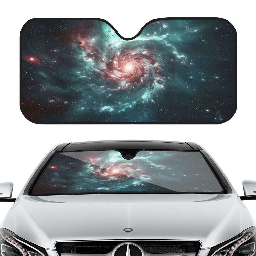 Front Windshield Sun Shade for Car & SUV, 51x28in UV Blocker, Foldable ...