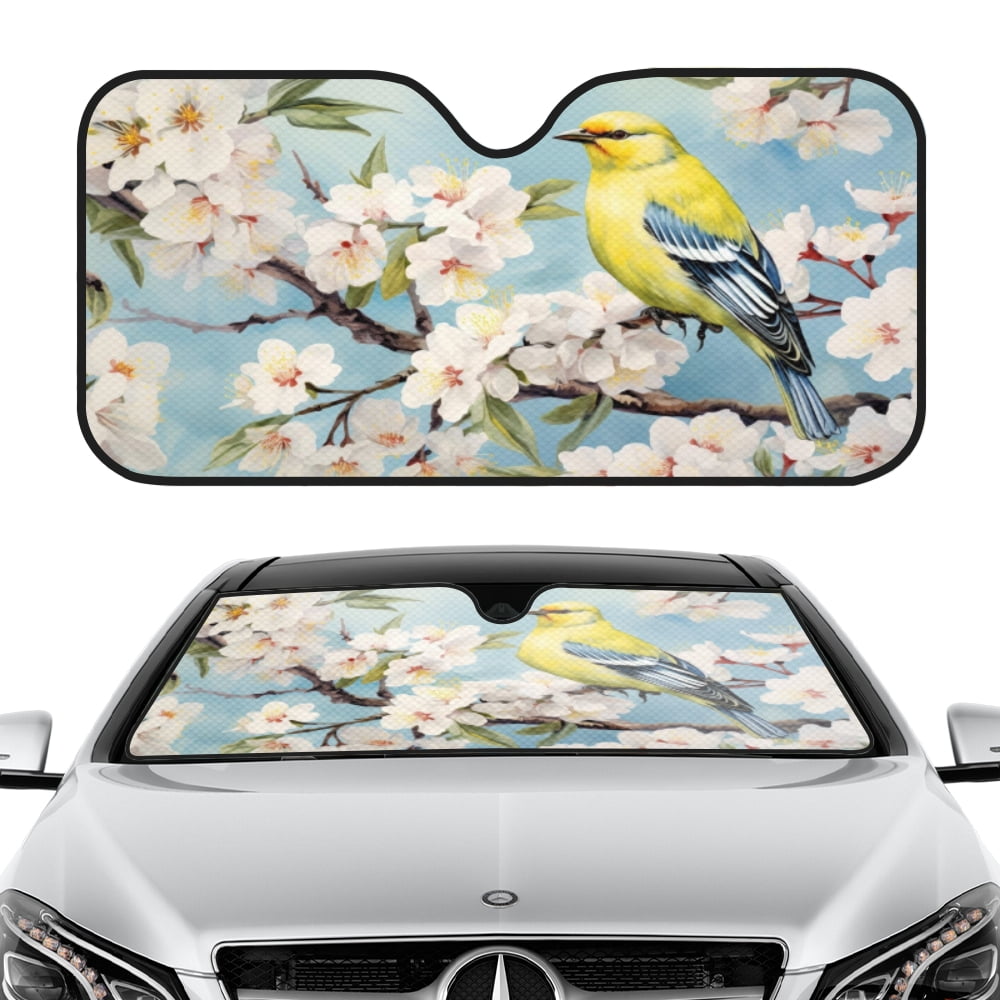 Front Windshield Sun Shade for Car & SUV, 51x28in UV Blocker, Foldable ...