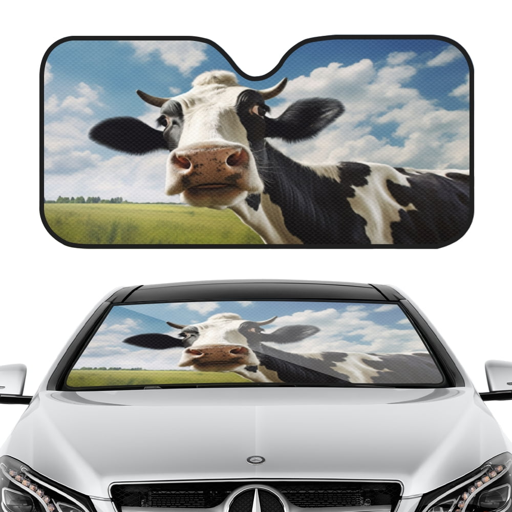 Front Windshield Sun Shade for Car & SUV, 55x30 Inch, UV Blocker ...