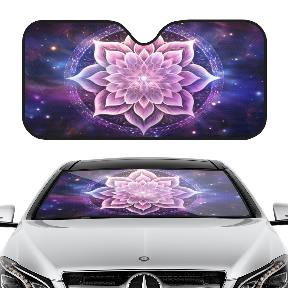 Front Windshield Sun Shade for Car & SUV, 55x30 Inch, UV Blocker ...