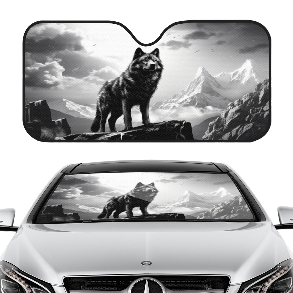 Front Windshield Sun Shade for Car & SUV, 55x30 Inch, UV Blocker ...