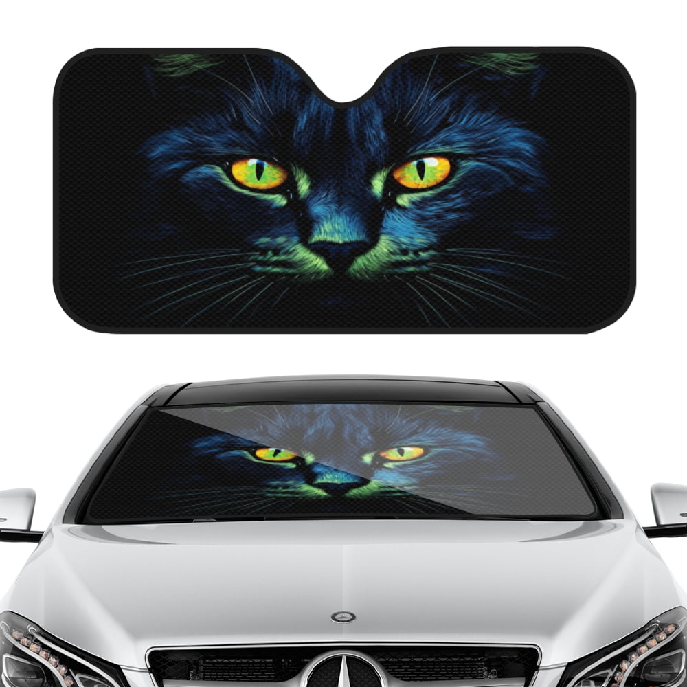 Front Windshield Sun Shade for Car & SUV, 55x30 Inch, UV Blocker ...