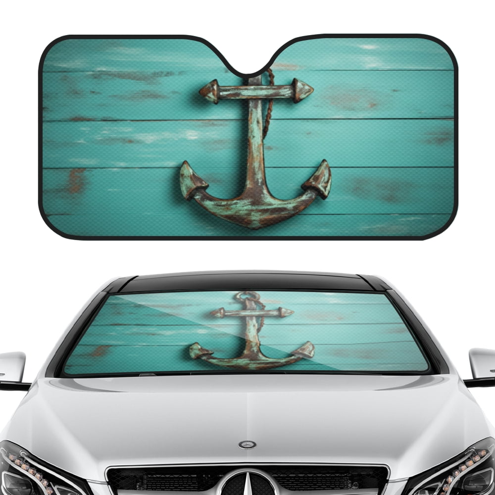 Front Windshield Sun Shade for Car & SUV, 55x30 Inch, UV Blocker ...