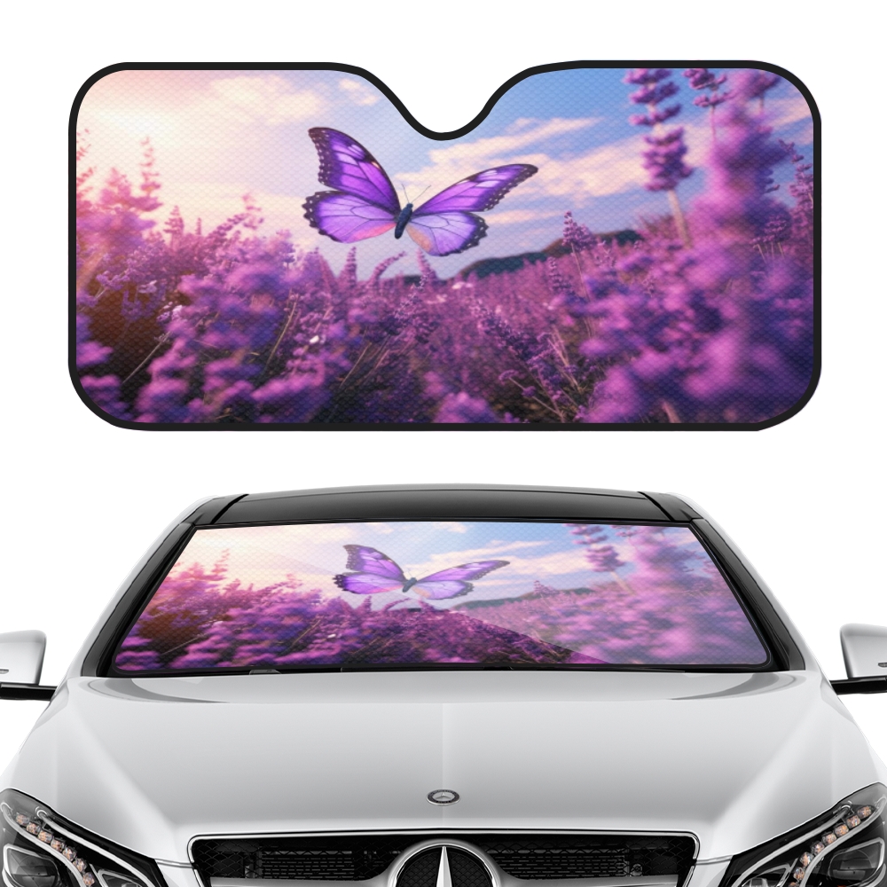 Front Windshield Sun Shade for Car & SUV, 55x30 Inch, UV Blocker ...