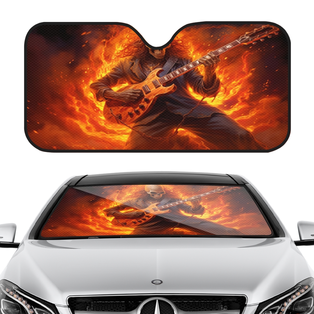 Front Windshield Sun Shade for Car & SUV, 55x30 Inch, UV Blocker ...
