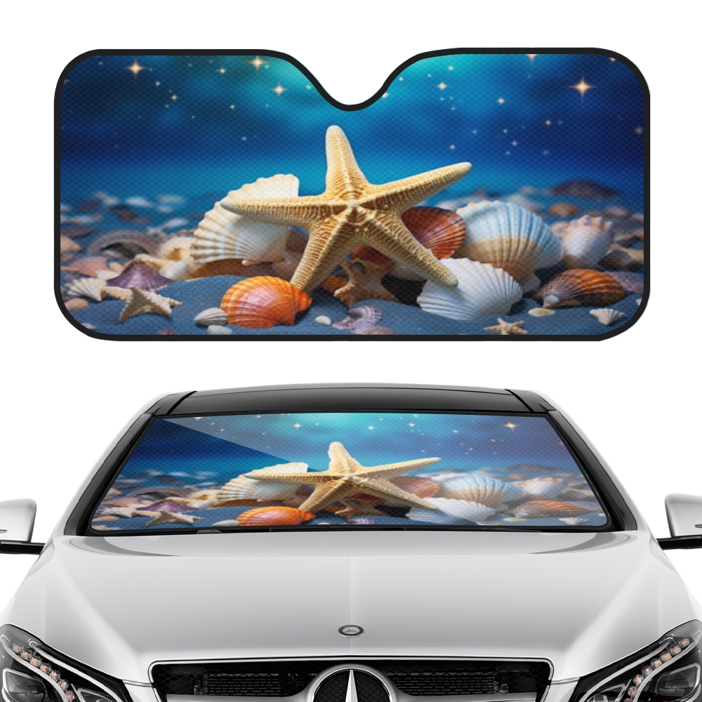 Front Windshield Sun Shade for Car & SUV, 55x30 Inch, UV Blocker ...
