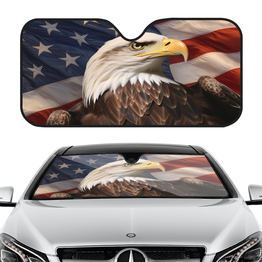 Front Windshield Sun Shade for Car & SUV, 55x30in UV Blocker, Foldable ...