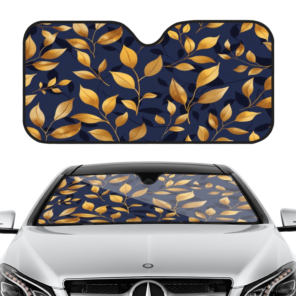 Front Windshield Sun Shade for Car & SUV, 55x30in UV Blocker, Foldable ...