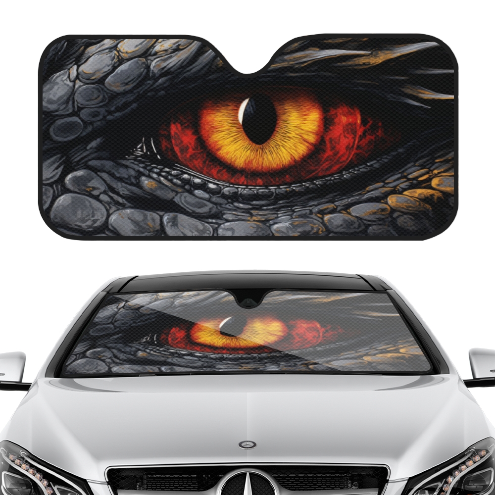 Front Windshield Sun Shade for Car & SUV, 55x30in UV Blocker, Foldable ...