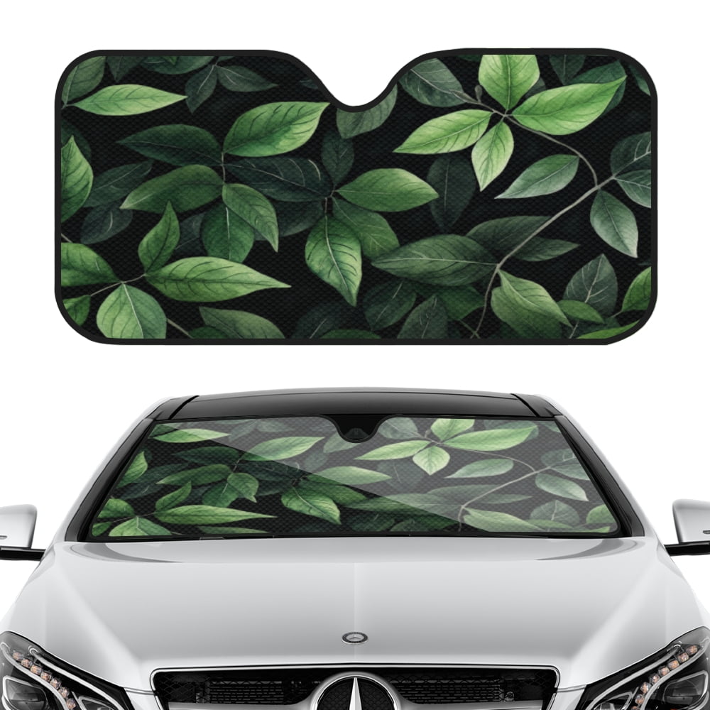 Front Windshield Sun Shade for Car & SUV, 55x30in UV Blocker, Foldable ...