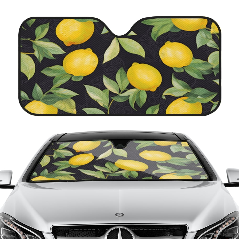 Front Windshield Sun Shade for Car & SUV, 55x30in UV Blocker, Foldable ...