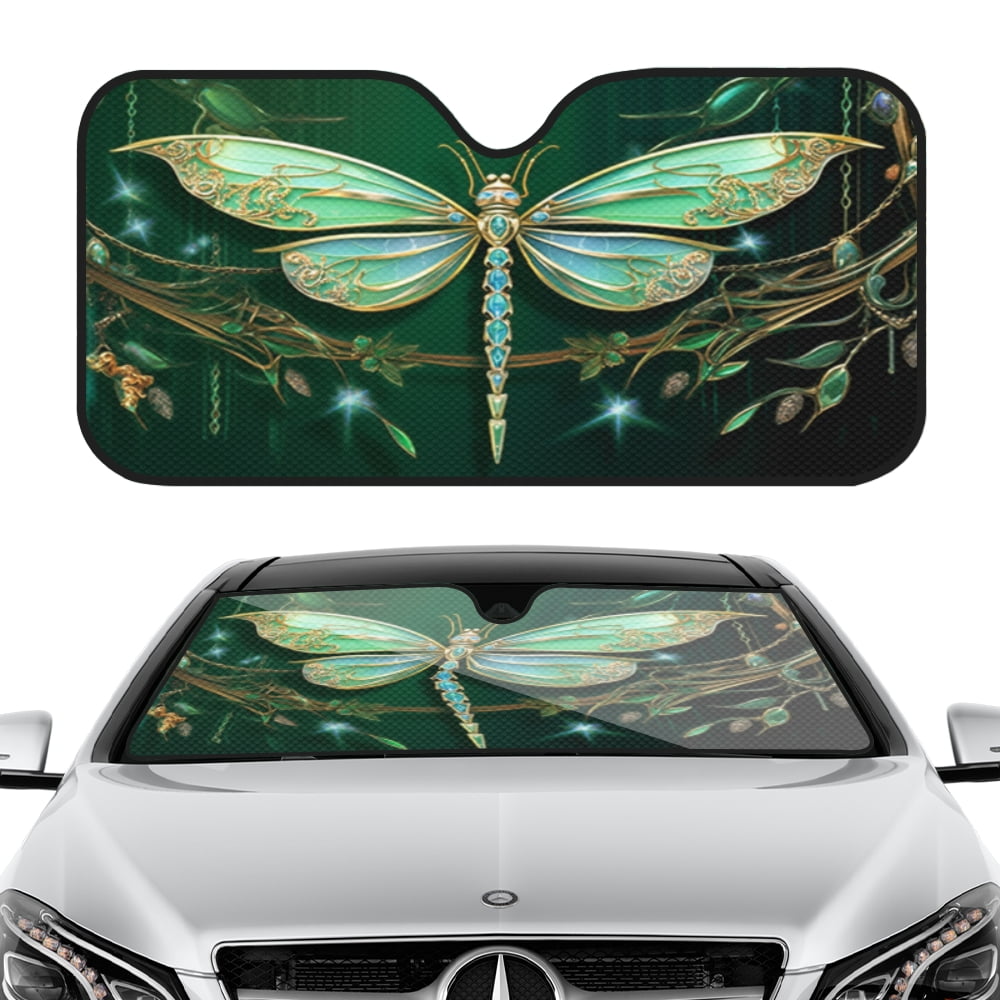 Front Windshield Sun Shade for Car & SUV, 55x30in UV Blocker, Foldable ...