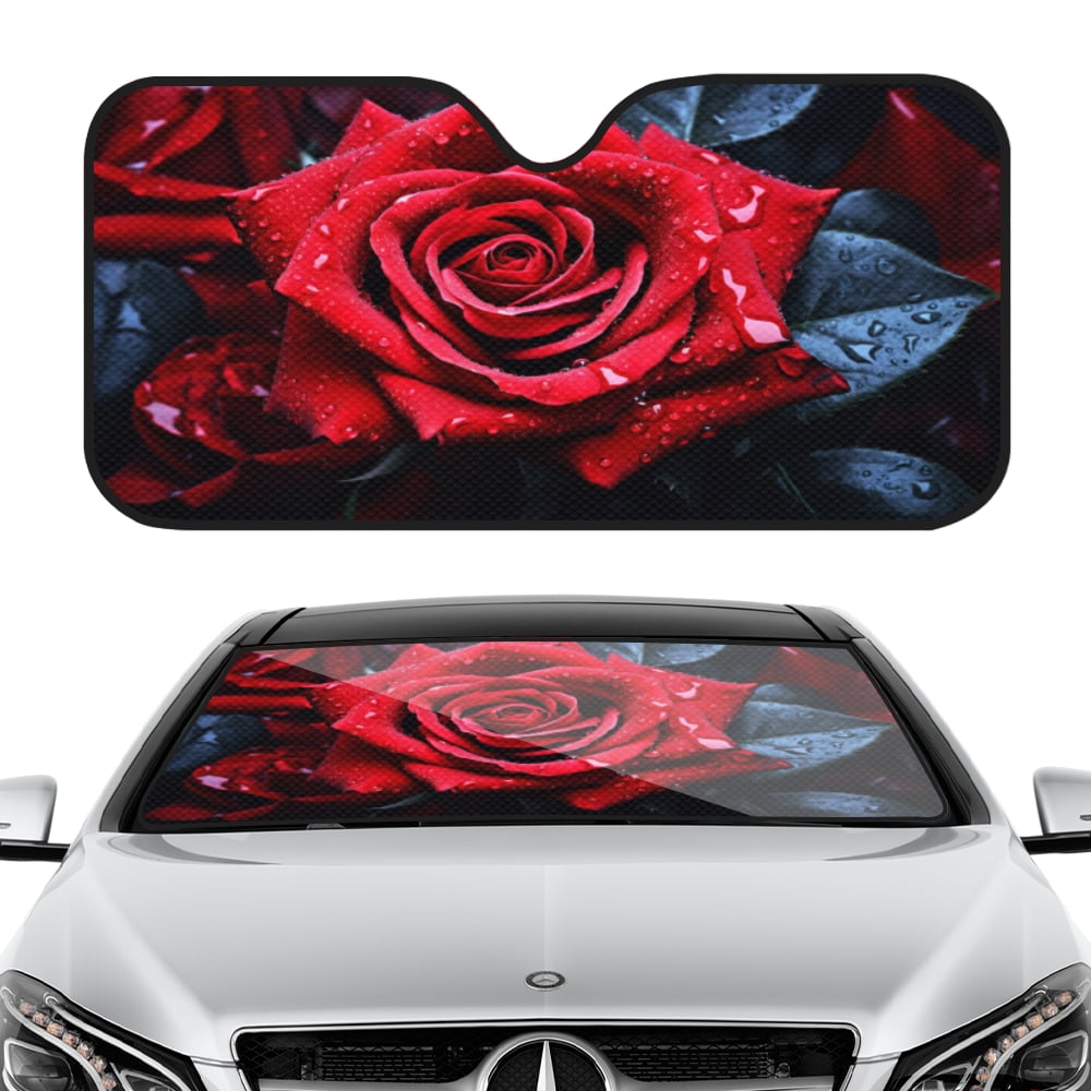 Front Windshield Sun Shade for Car & SUV, 51x28 Inch, UV Blocker ...