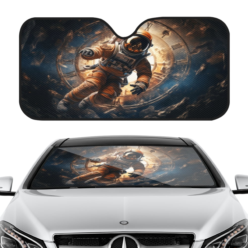 Front Windshield Sun Shade for Car & SUV, 55x30 Inch, UV Blocker ...