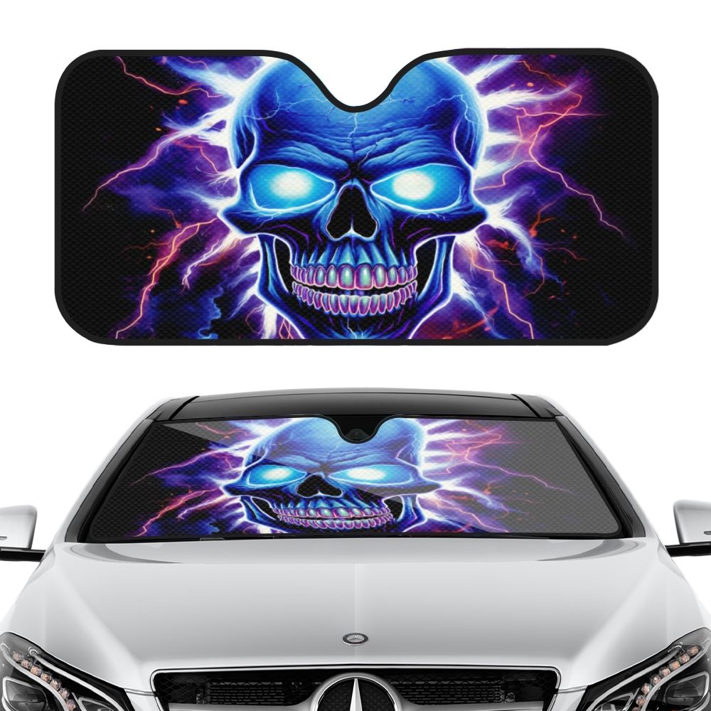 Front Windshield Sun Shade for Car & SUV, 55x30in UV Blocker, Foldable ...