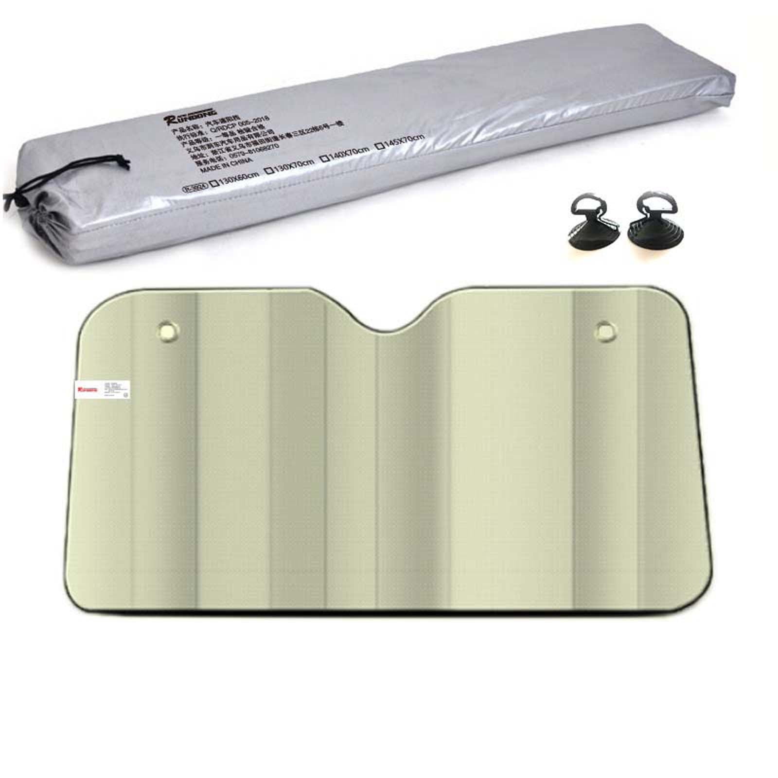 Front Windshield Sunshade For Car Truck SUV-Blocks Rays Sun Visor ...