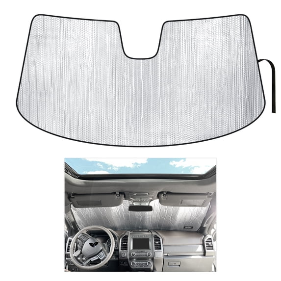 High-Quality Custom-fit Sunshade for 2018-2024 Ford Expedition SUV ...
