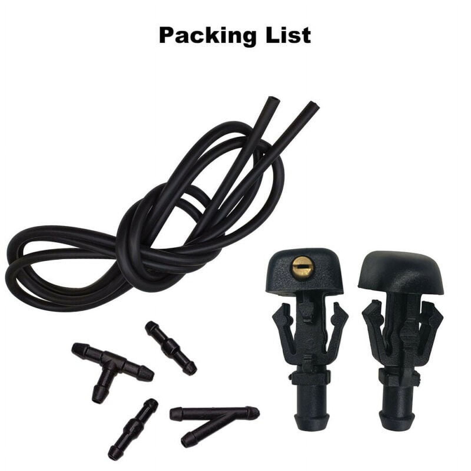 Front Windshield Washer Nozzles Kit for Ford F150 Flex Taurus Nissan ...