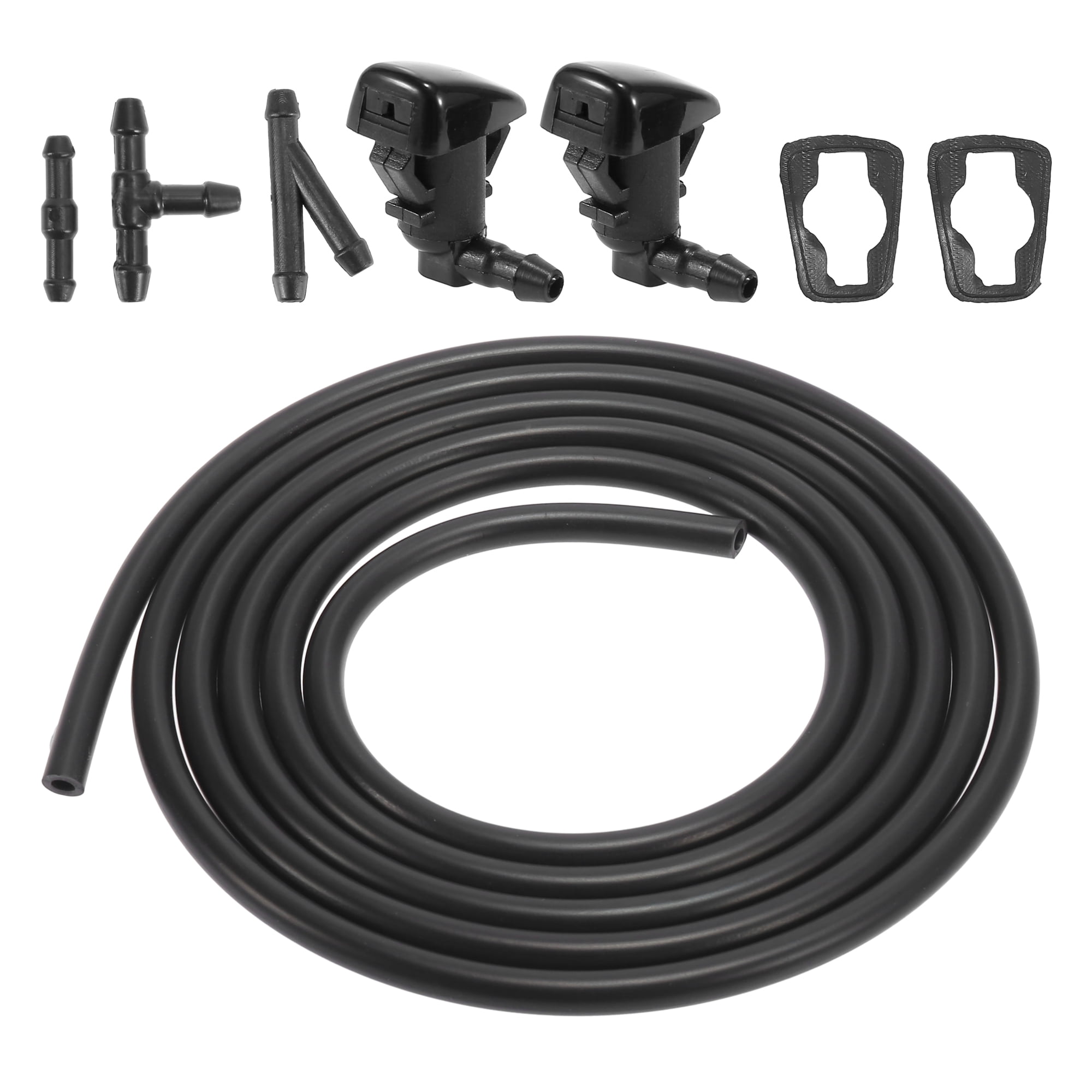 Front Windshield Washer Nozzles Kit with Windshield Washer Hose for ...
