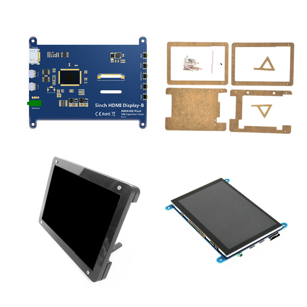 Front and Back Shell for Raspberry Pi, Spare Parts HDMI Display Case ...
