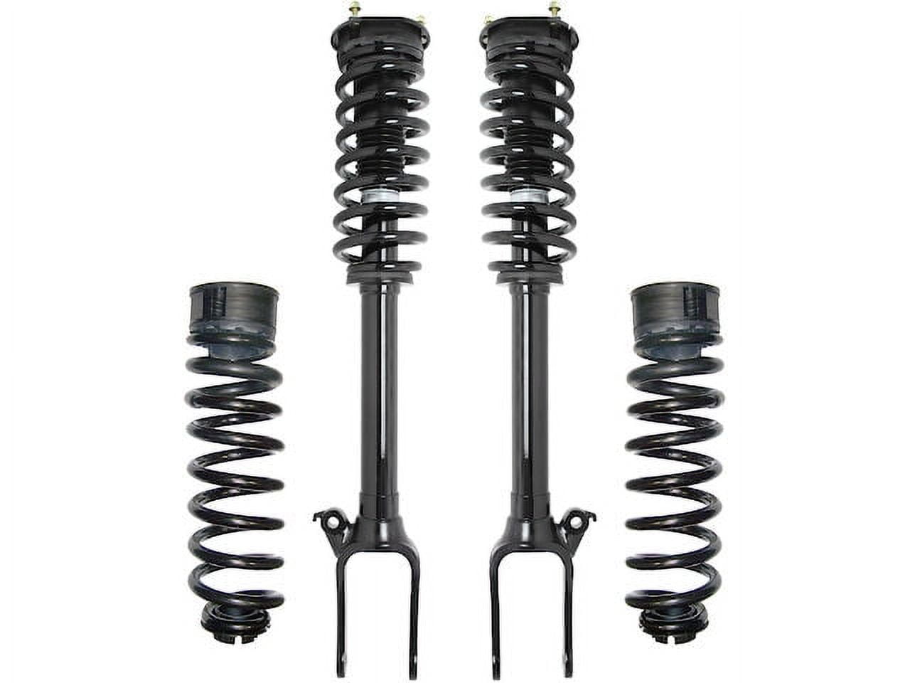Front and Rear Air Spring to Coil Spring Conversion Kit - Compatible ...