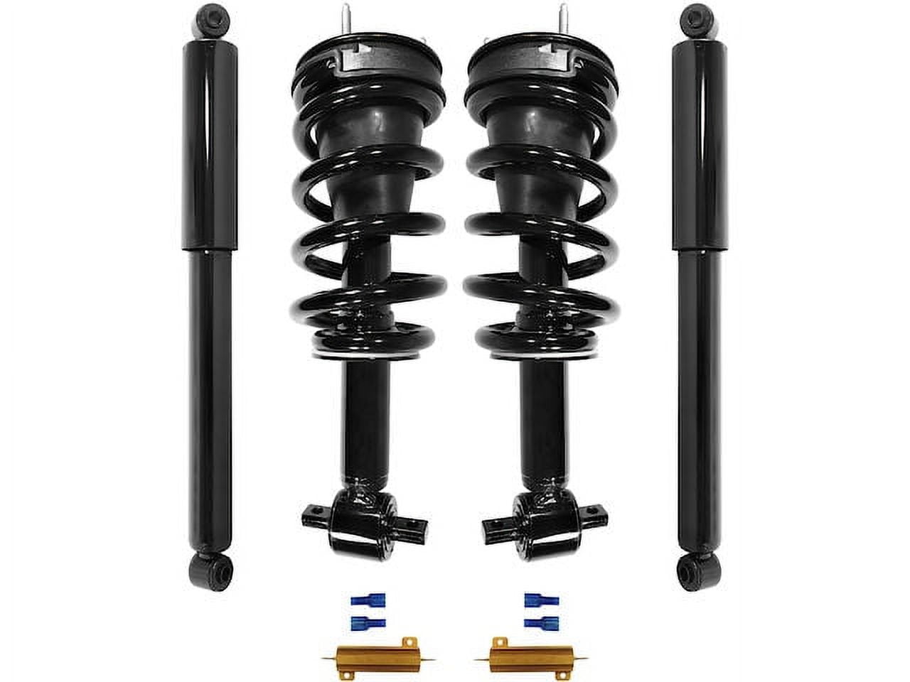 Front and Rear Air Spring to Coil Spring Conversion Kit - Compatible ...