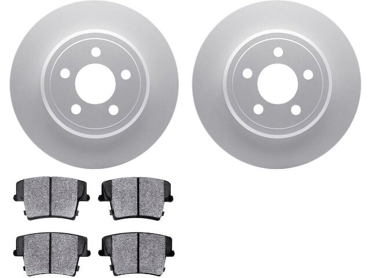 Front and Rear Brake Pad and Rotor Kit - Compatible with 1989 - 1996 ...