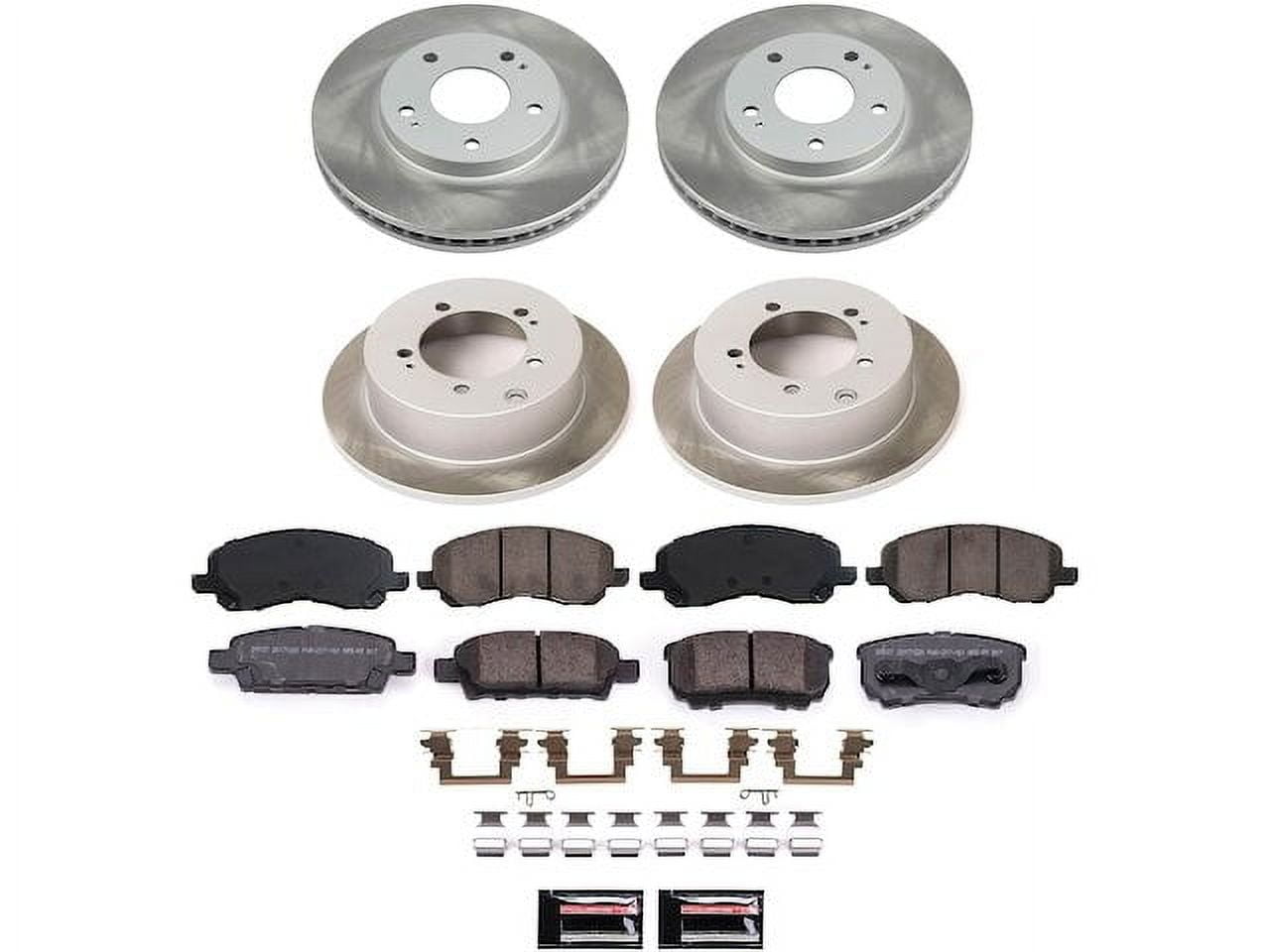 Front and Rear Brake Pad and Rotor Kit - Compatible with 2004 - 2006 ...