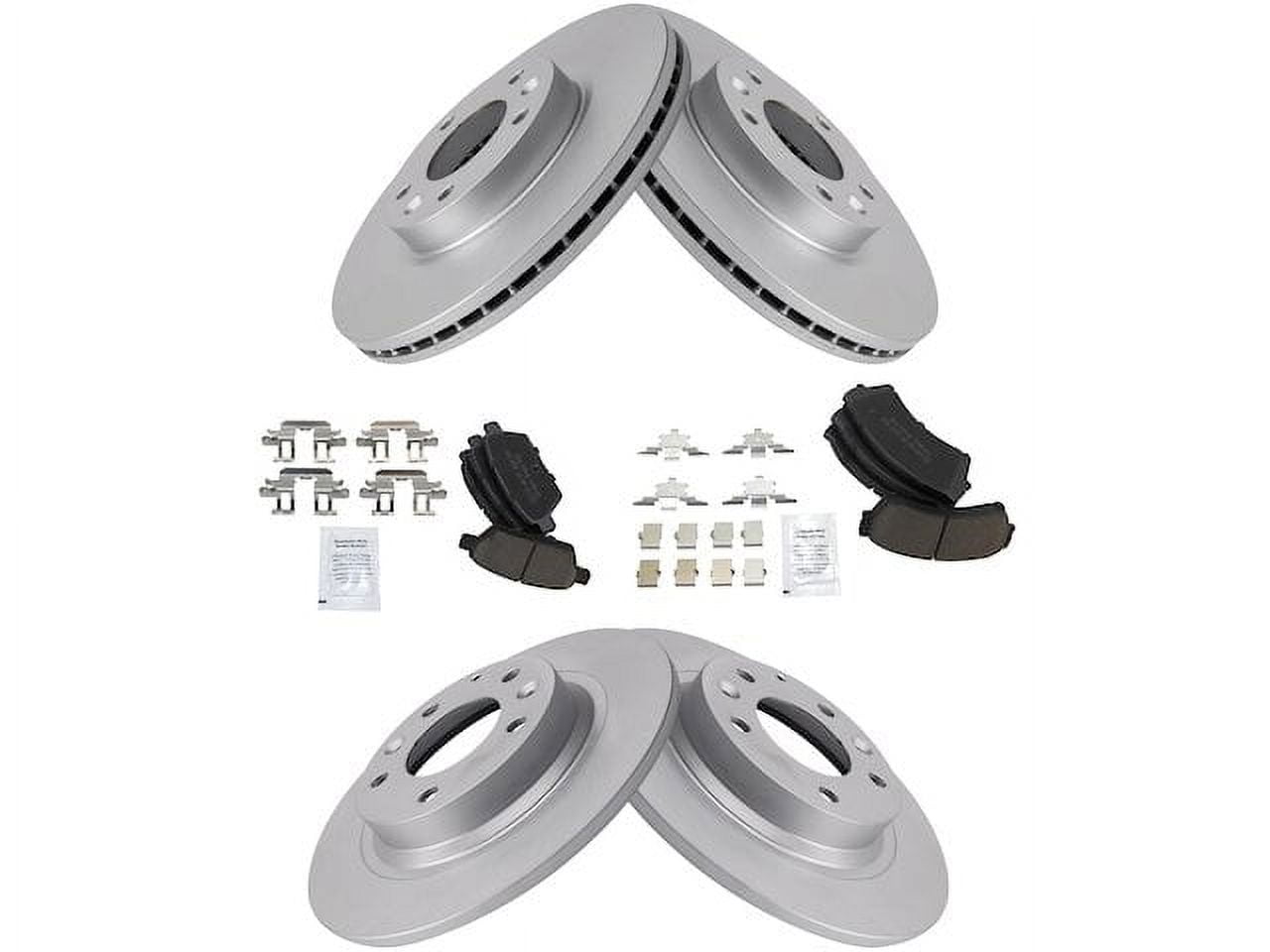 Front and Rear Brake Pad and Rotor Kit - Compatible with 2006 - 2012 ...