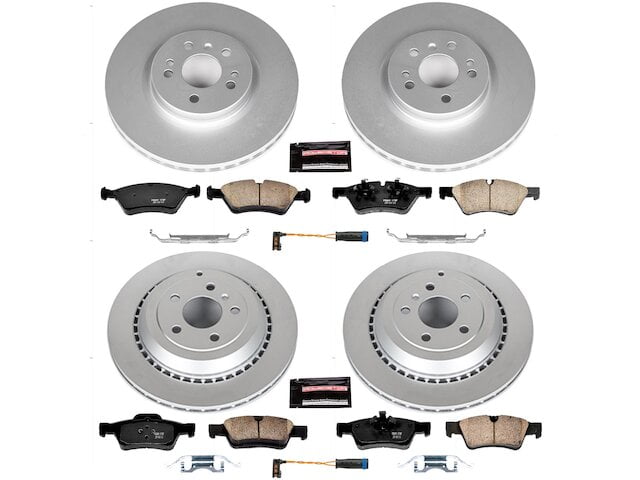Front and Rear Brake Pad and Rotor Kit - Compatible with 2006 - 2012 ...