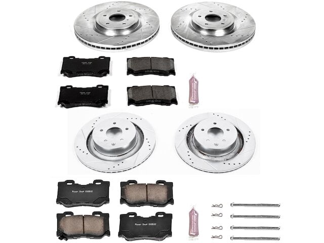 Front and Rear Brake Pad and Rotor Kit - Compatible with 2009 - 2019 ...