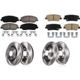 Front and Rear Brake Pad and Rotor Kit - Compatible with 2013 - 2016 ...