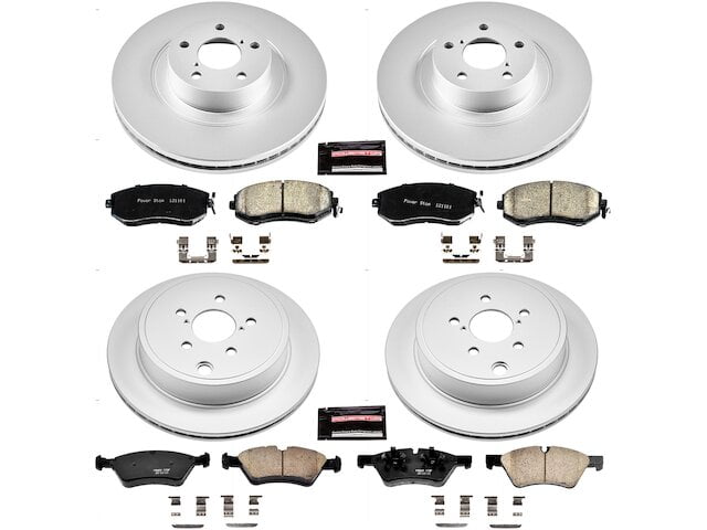 Front and Rear Brake Pad and Rotor Kit - Compatible with 2013 - 2016 ...