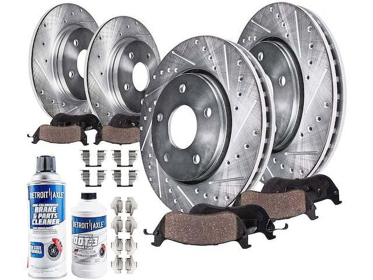 Front and Rear Brake Pad and Rotor Kit - Compatible with 2021 - 2022 ...