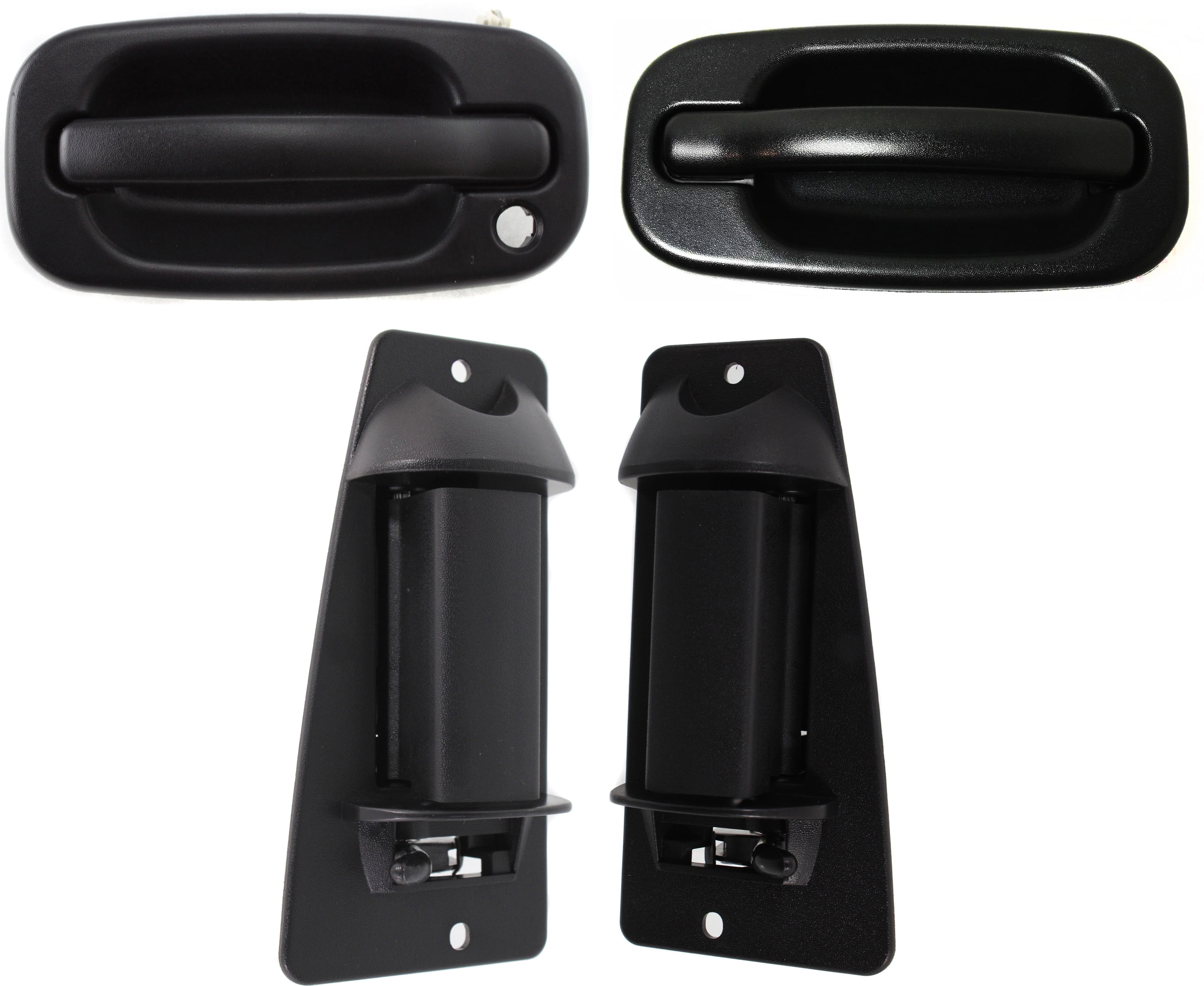 Front and Rear Driver and Passenger Side Exterior Door Handles for 1999 ...