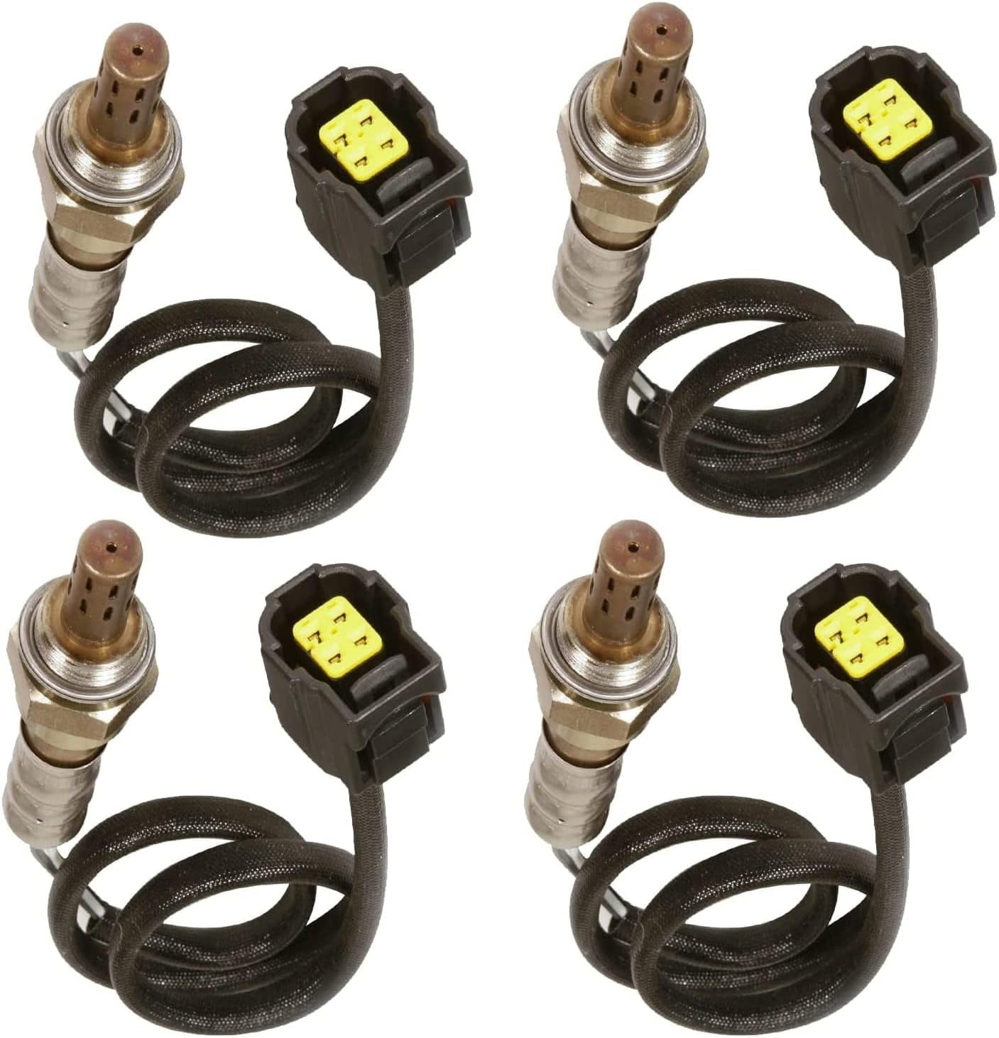 Front and Rear Oxygen Sensors Compatible with DODGE 2003 2004 DAKOTA ...
