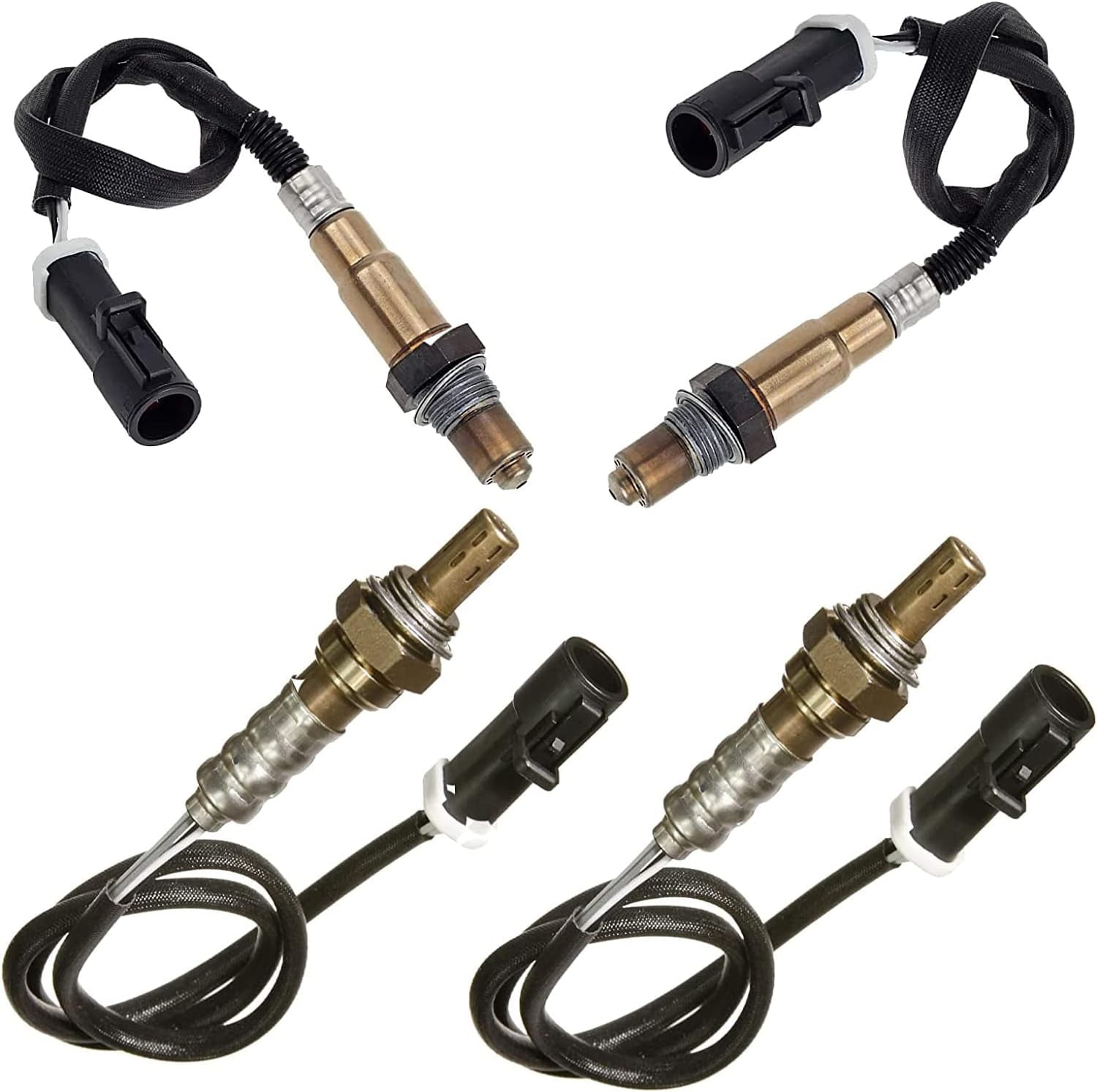 Front and Rear Oxygen Sensors Compatible with Ford 2001-2006 RANGER V6 ...