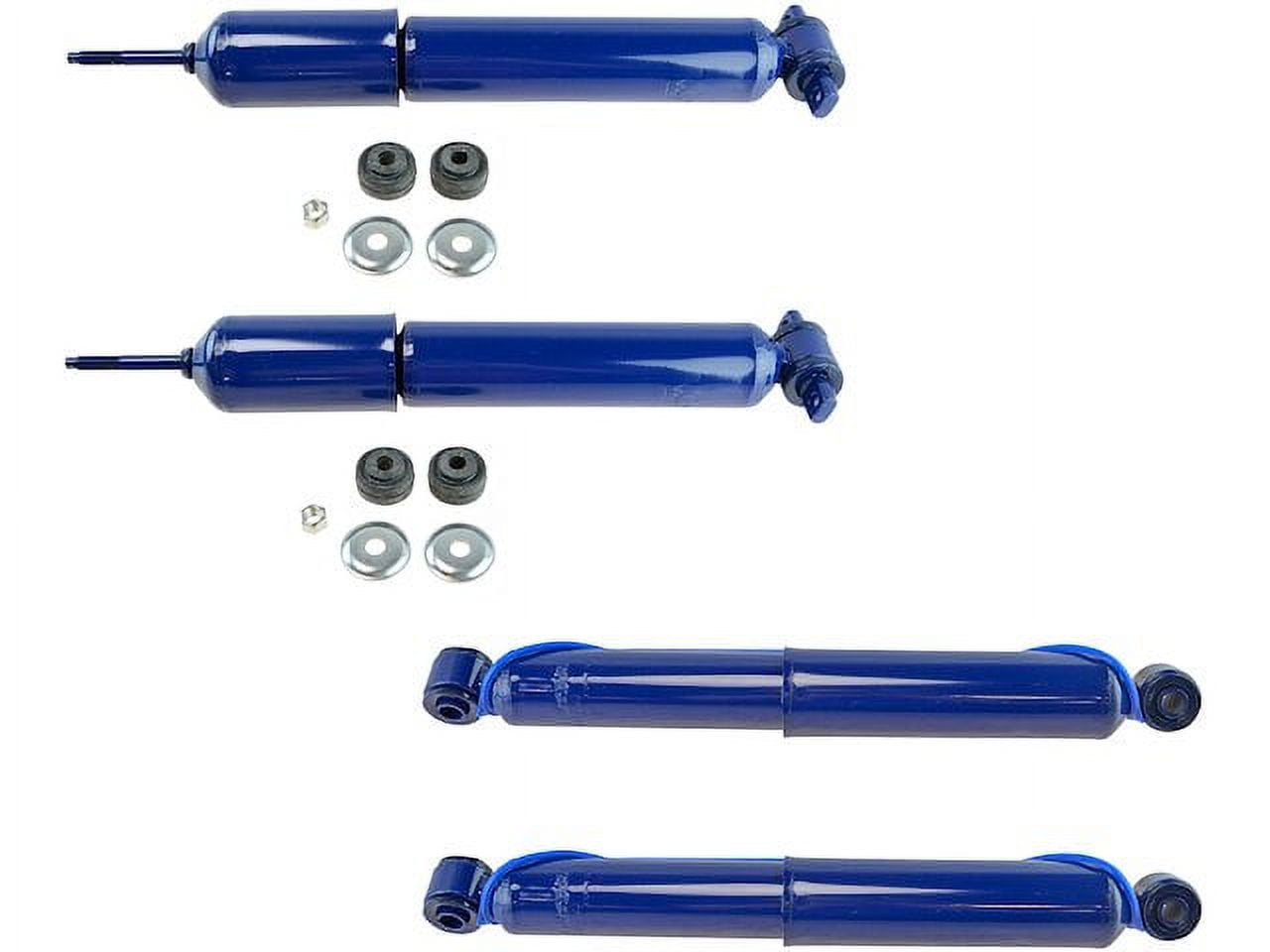 Front and Rear Shock Absorber Set 4 Piece - Compatible with 2007 Chevy ...