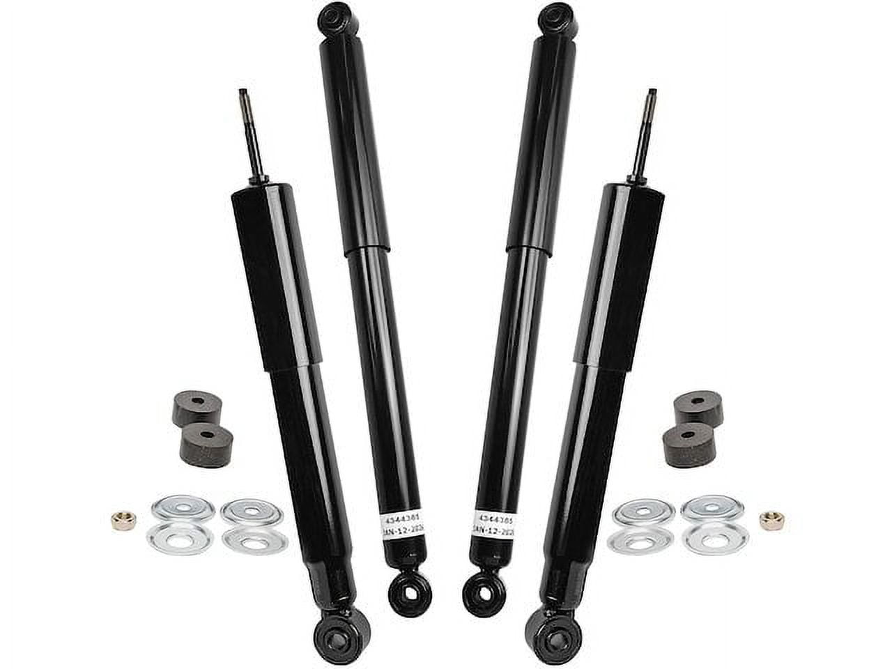 Front and Rear Shock Absorber Set - Compatible with 2001 - 2010 Chevy ...