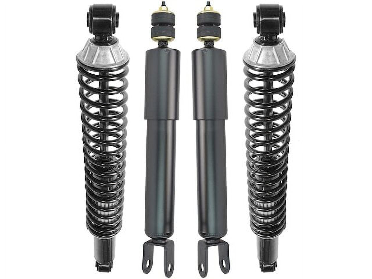 Front and Rear Shock Absorber and Coil Spring Assembly Set 4 Piece ...