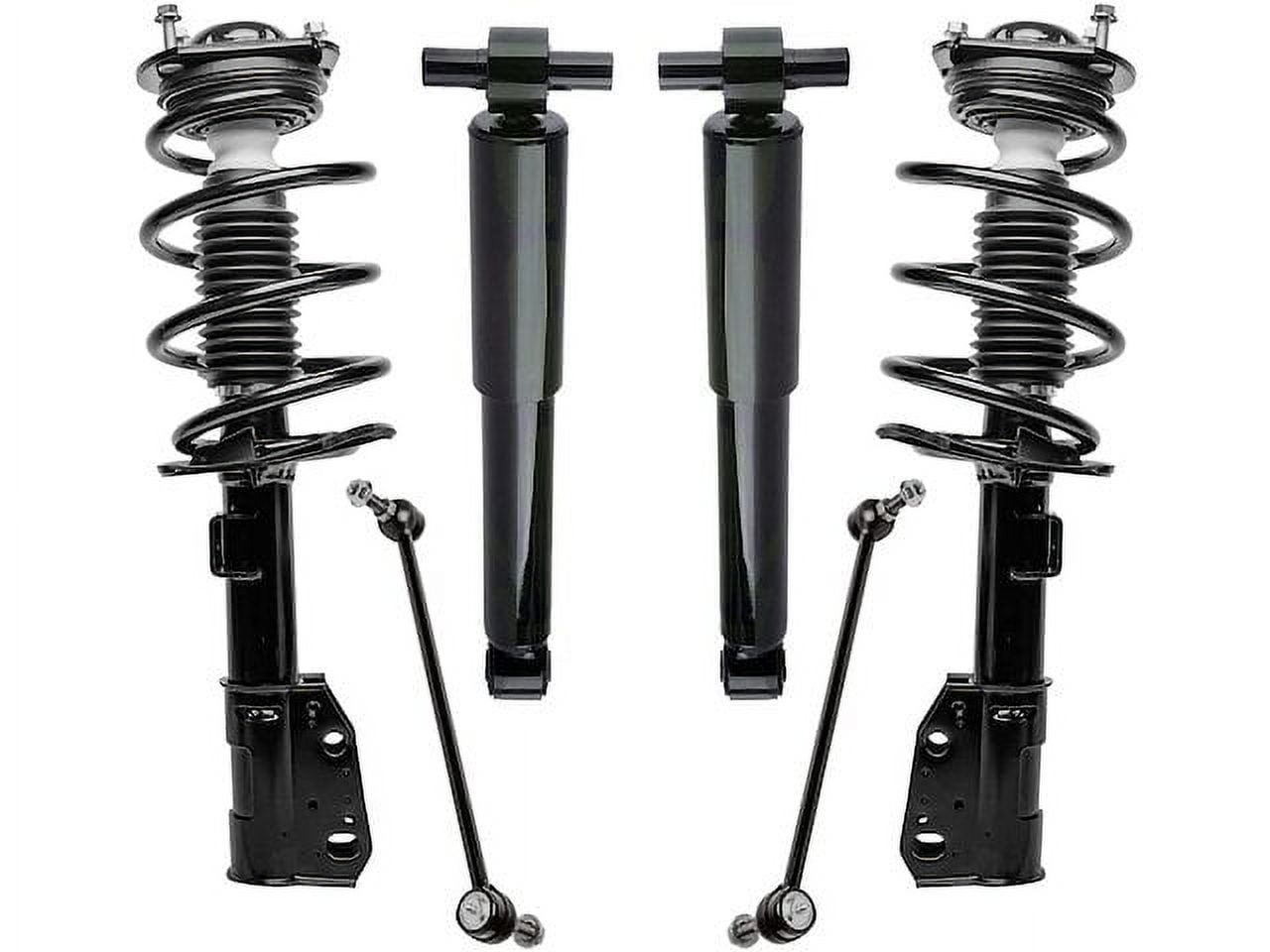 Detroit Axle Automotive Lift Kit - Front & Rear Shock Strut Coil Spring ...
