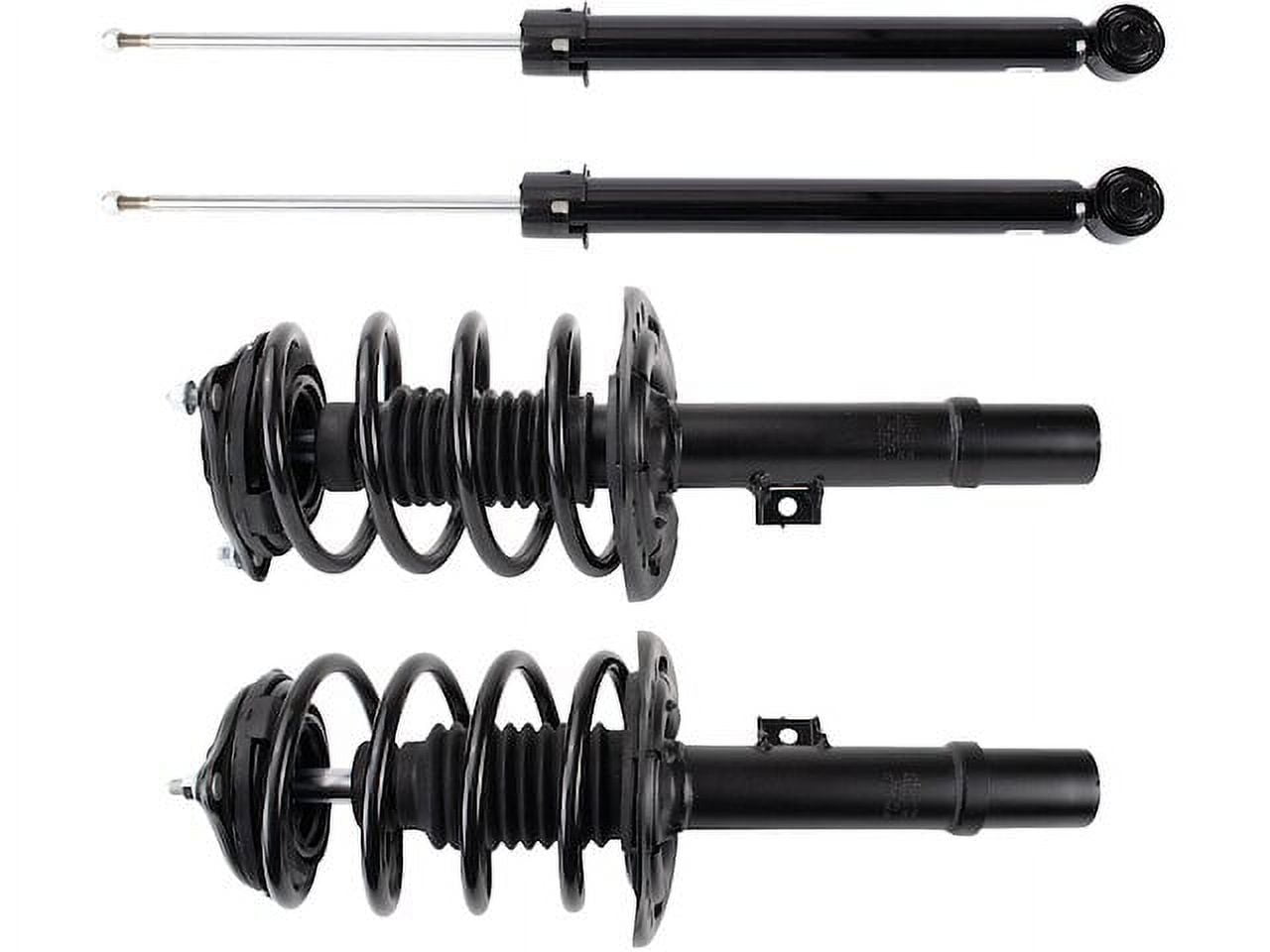 Honda Civic 2016-2021 Front & Rear Shock Strut & Coil Spring 4 Piece ...