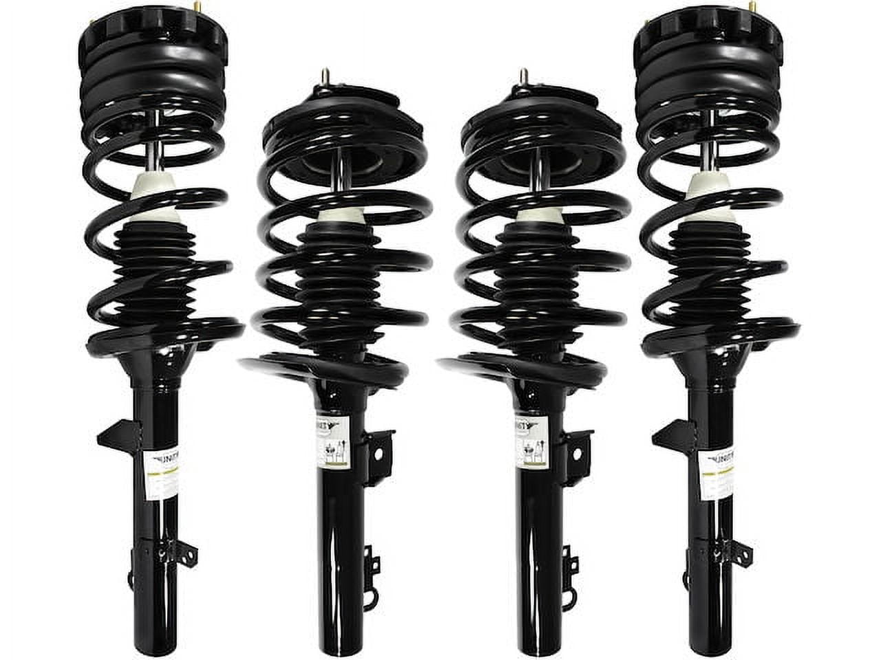 Front and Rear Strut Assembly Kit - Compatible with 1996 - 2007 Ford ...